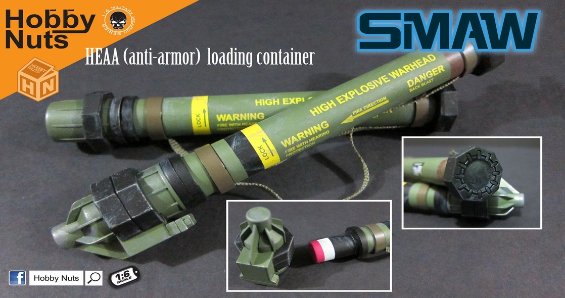 1:6 SMAW Rocket launcher, Veegostore