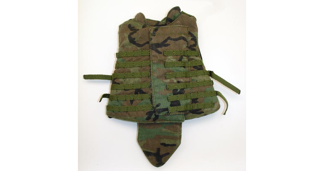 1:6 Scale U.S. Woodland Camo Body Armor, Veegostore