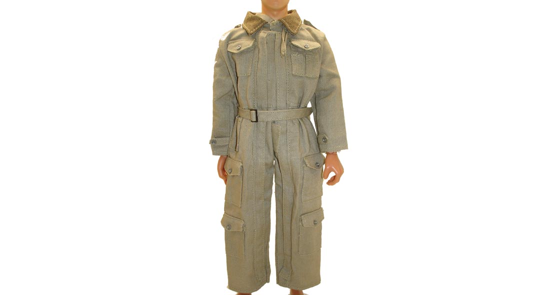 1:6 Scale British Tank Crew Overalls (aka "Pixie Suit"), Veegostore