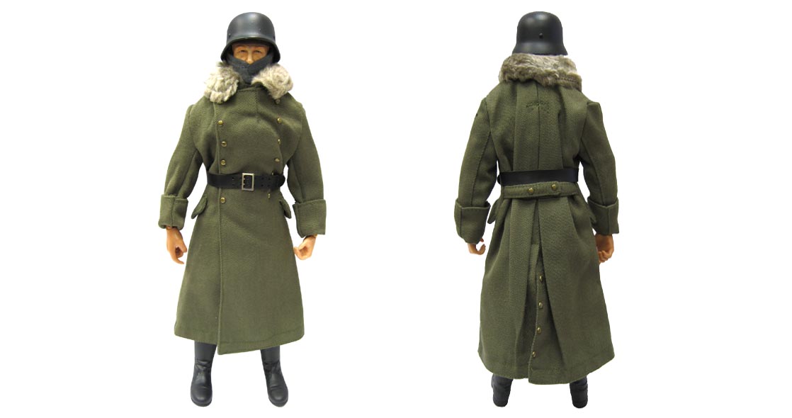 1:6 Scale German WWII Officer Type Field Greatcoat, Veegostore