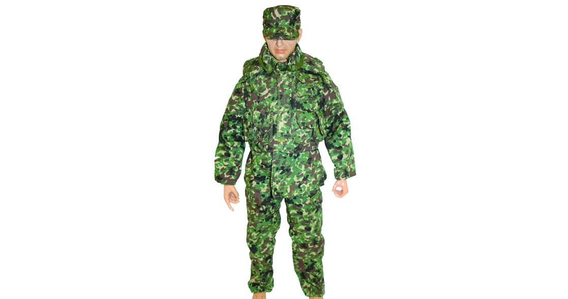 1:6 Scale Japanese Self Defense Force (JGSDF) Camo Cap, Veegostore