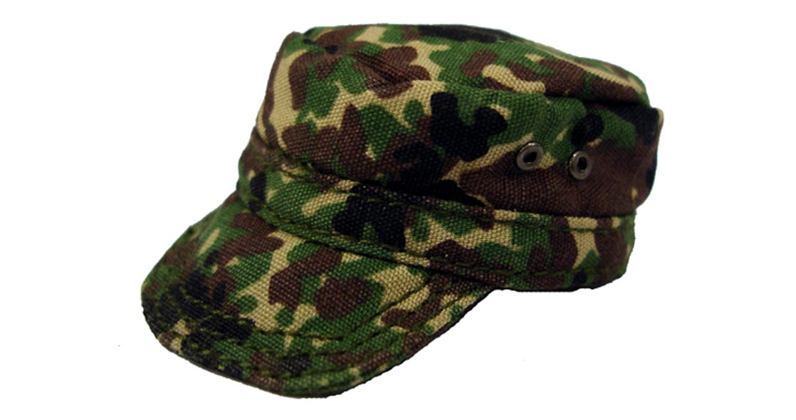 1:6 Scale Japanese Self Defense Force (JGSDF) Camo Cap, Veegostore