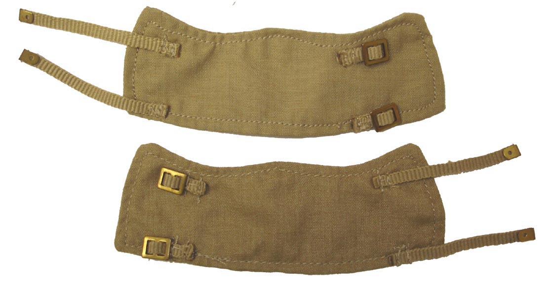 1:6 Scale British WWII Puttees Gaiters (Khaki), Veegostore