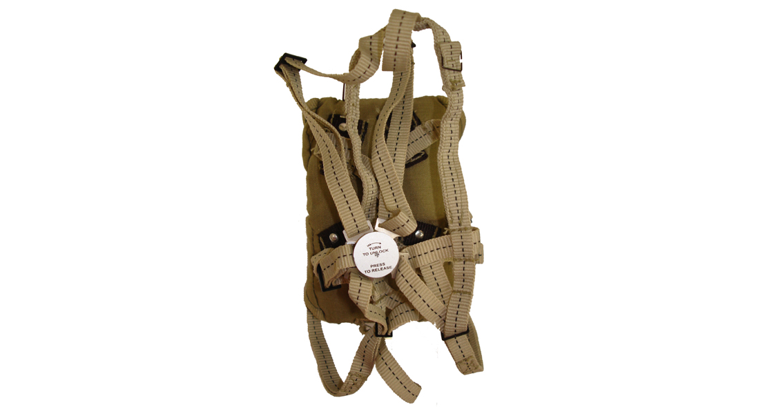 1:6 Scale British WWII X-Type Parachute Pack, Veegostore