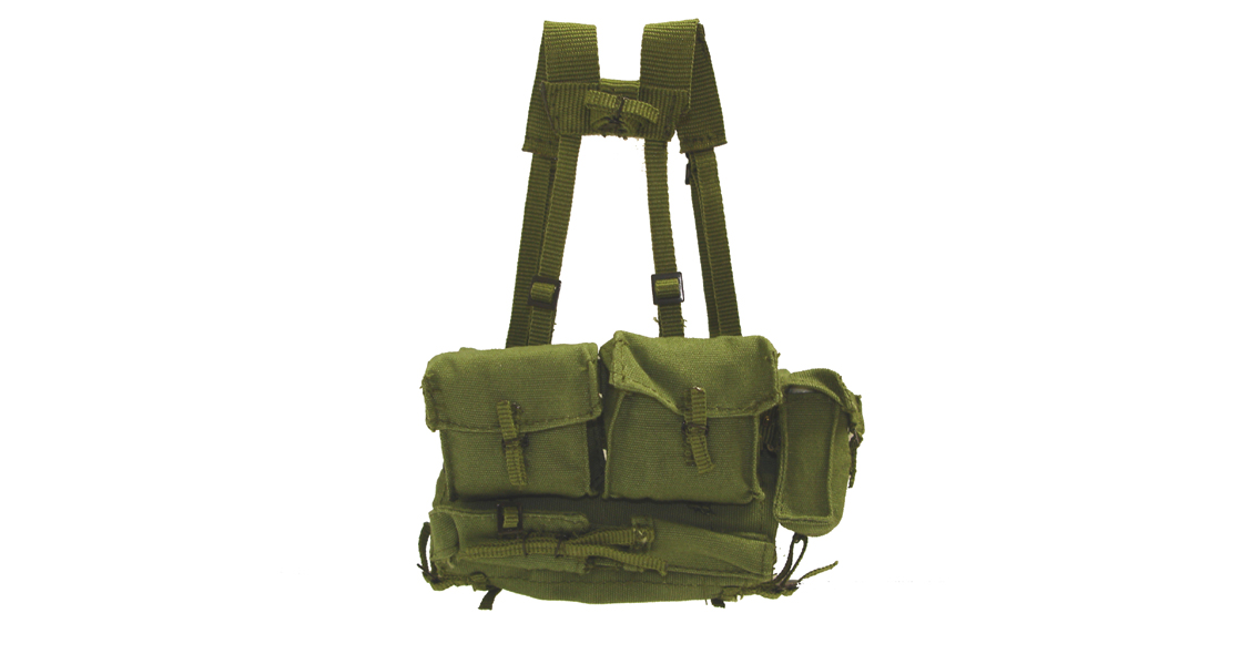 1:6 Scale British 58-pattern Webbing with Poncho Roll, Veegostore