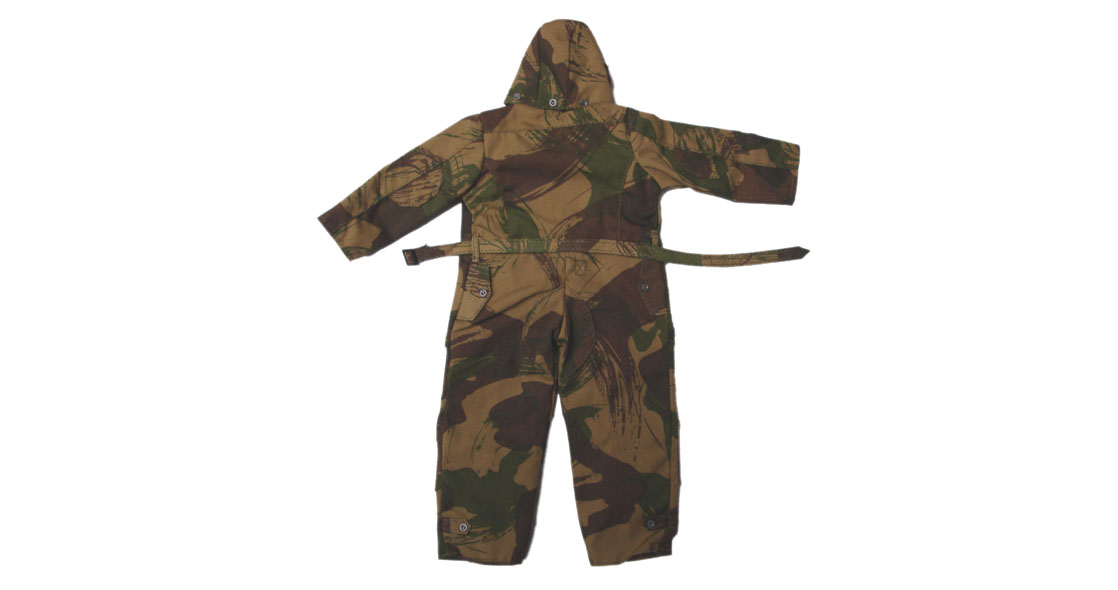 1:6 Scale British WWII Camouflage Tanker Pixie Suit with Camo Hood ...