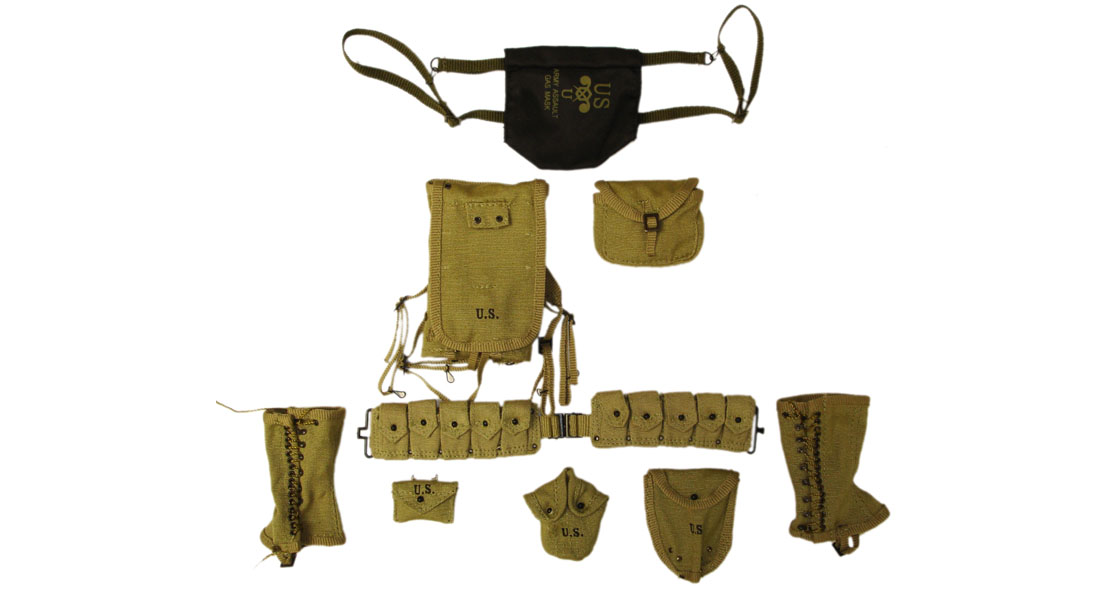 1:6 Scale U.S. WWII Ranger Equipment, Veegostore