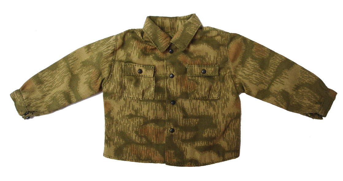 1:6 Scale German WWII Wartime Camo Tunic in Sumpfmuster 44-Pattern ...