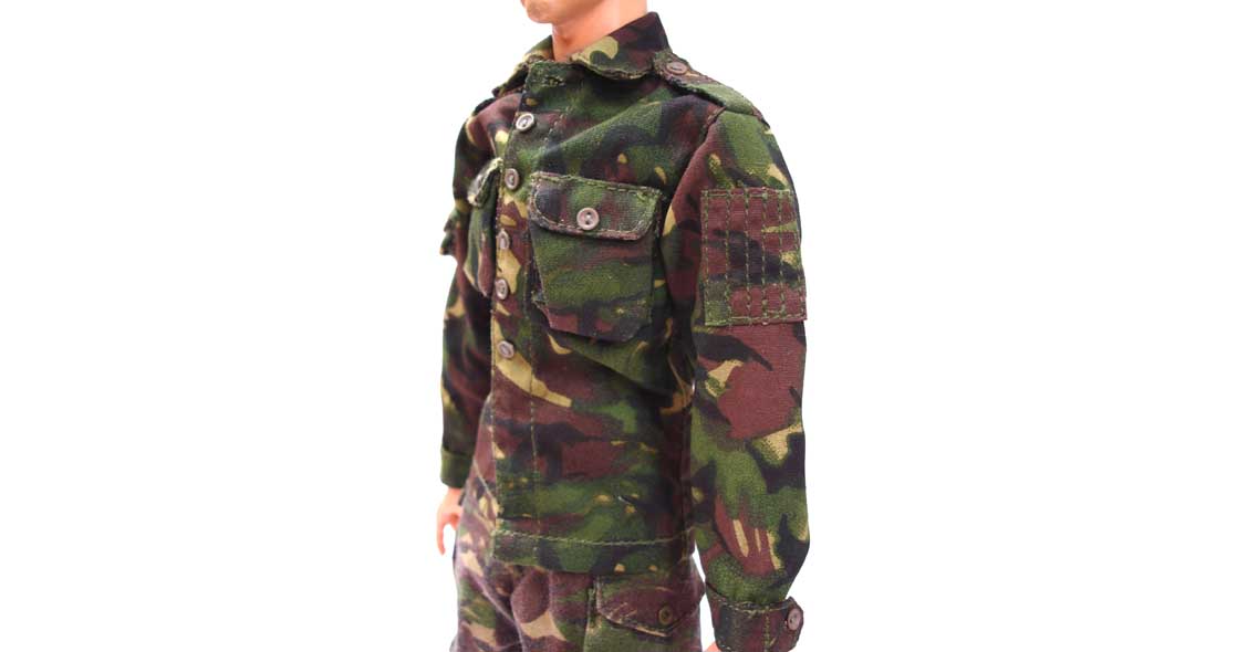 1:6 Scale British Army Camo Combat Shirt and CS95 Trouser, Veegostore