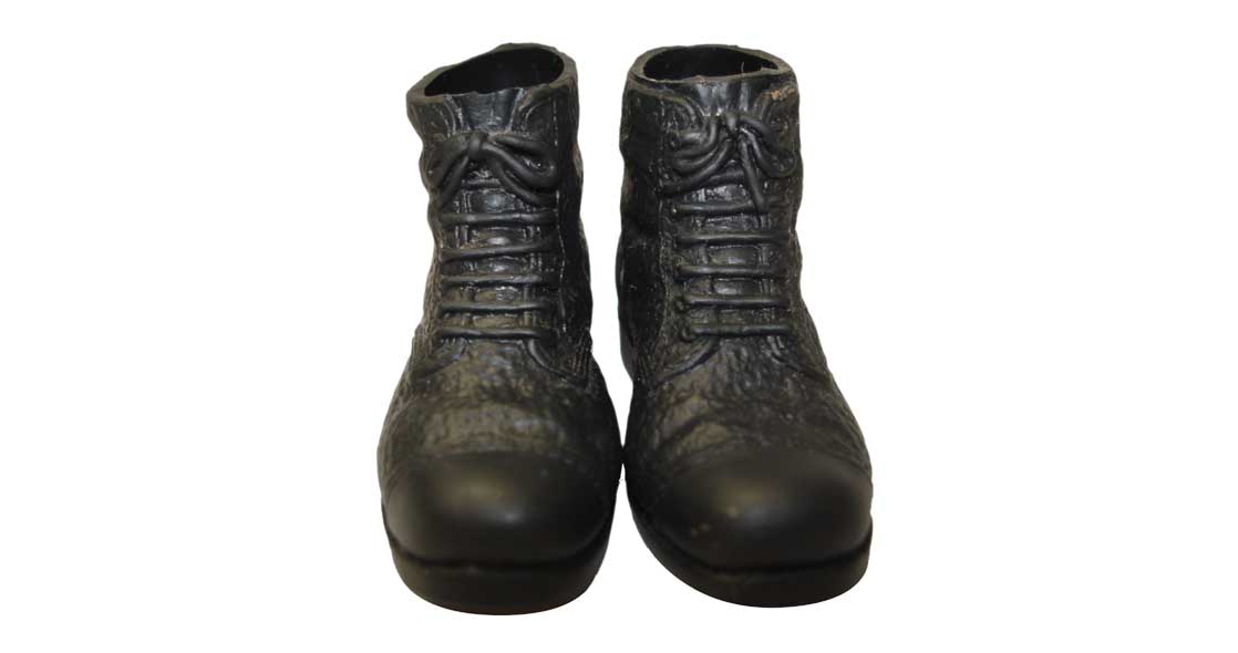 1:6 Scale British WWII Ammunition Boots & Puttees Gaiter Lot, Veegostore