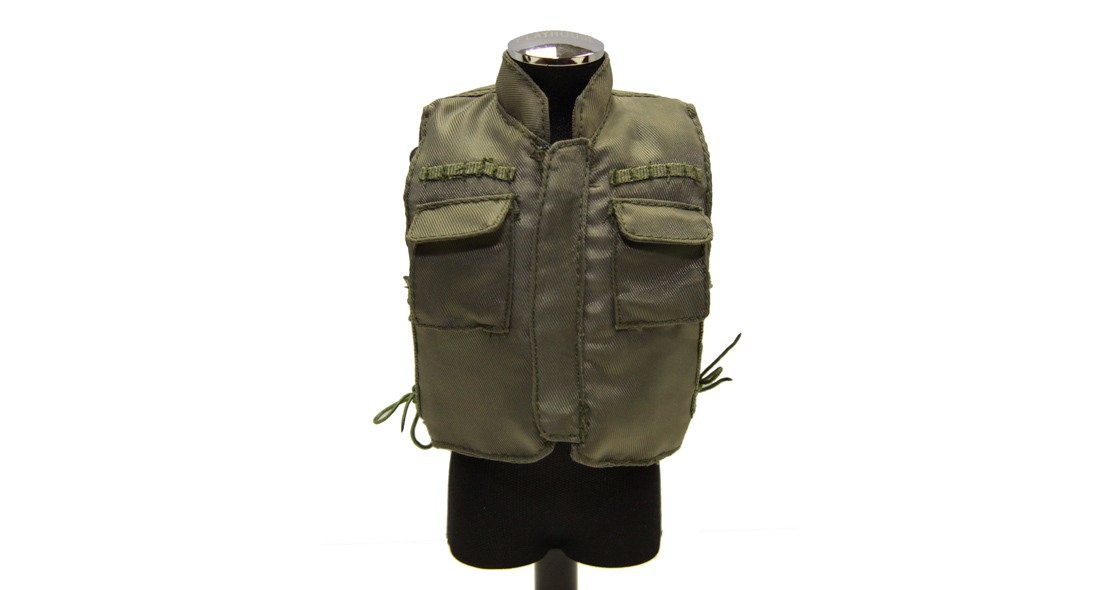 1:6 Scale British / U.S. M69 Flak Vest (Dark OD Green), Veegostore