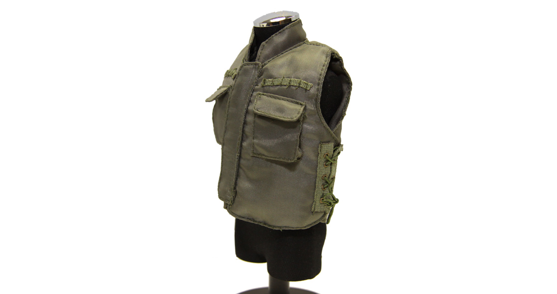 1:6 Scale British / U.S. M69 Flak Vest (Dark OD Green), Veegostore
