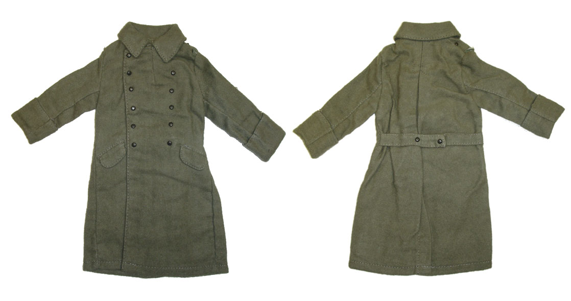 1:6 Scale German WWII FieldGray M42 Overcoat / Greatcoat, Veegostore