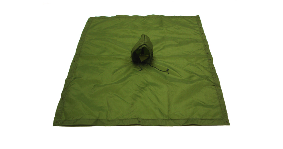 1:6 Scale British 58-pattern Poncho bushcraft camping festival Basha GR ...