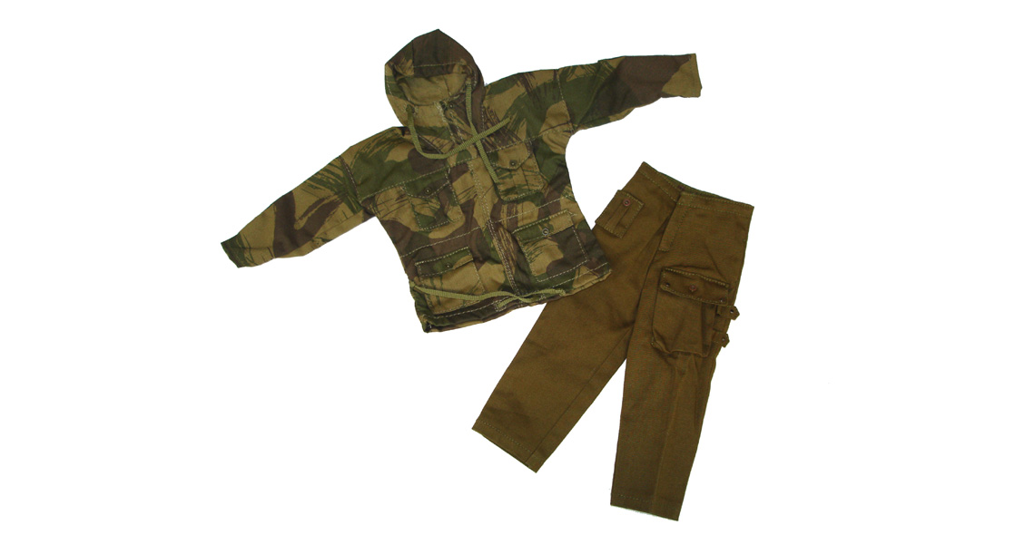 1:6 Scale British WWII SAS Windproof Camo Smock and Para Trouser ...