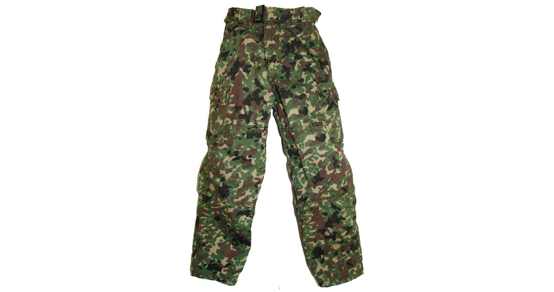 1:6 Scale Japanese Self Defense Force (JGSDF) Camo Trouser, Veegostore