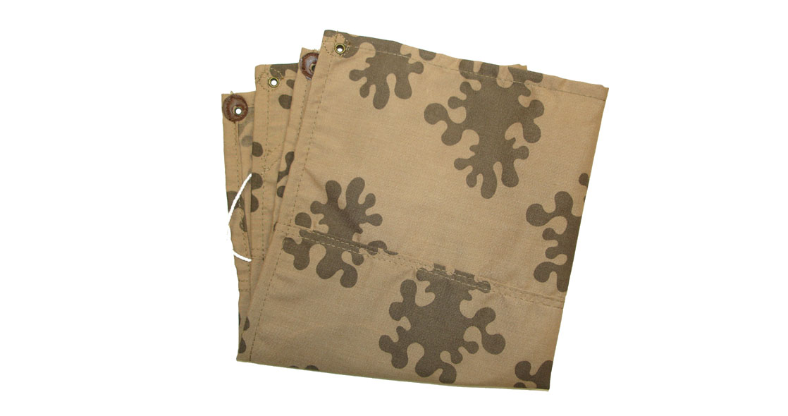 1:6 Scale Soviet WWII Shelter Halves Poncho (Autumn Amoeba Camo ...