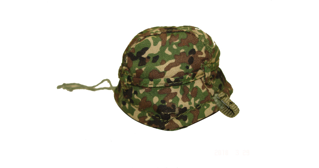 1:6 Scale Japanese Self Defense Force (JGSDF) Camo Helmet Cover, Veegostore