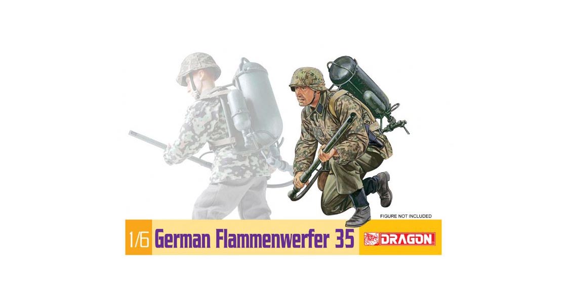 1:6 Scale German Flammenwerfer 35 (Unassembled Model Kit), Veegostore