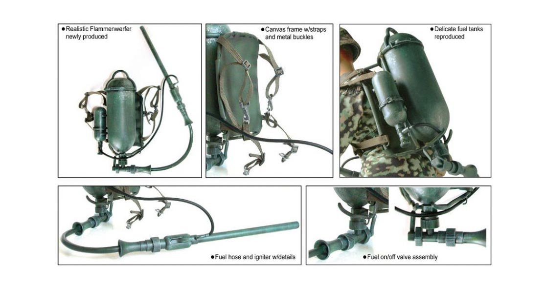 1:6 Scale German Flammenwerfer 35 (Unassembled Model Kit), Veegostore