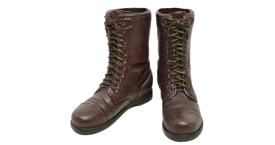 1:6 Scale U.S. WWII Army 101 Airborne M42 Paratroopers Battle Boots ...