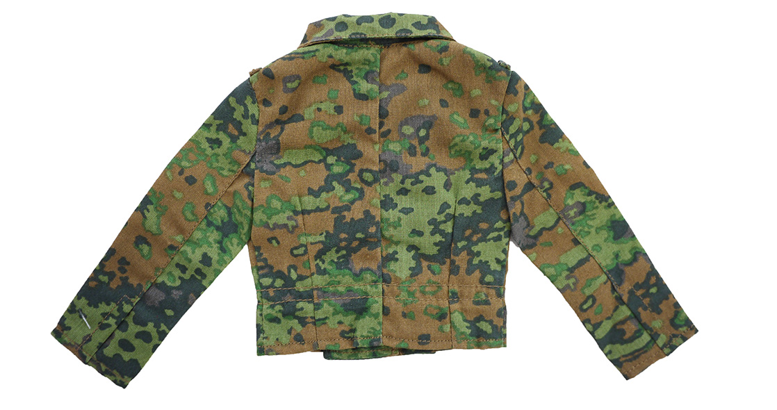 1:6 Scale German WWII M40 Spring Oakleaf Camo Panzer Wrap Tunic, Veegostore