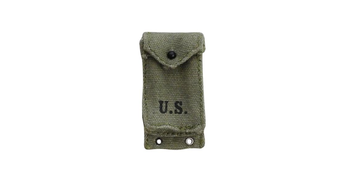 1:6 Scale U.S. Vietnam M1961 USMC M14 Ammo Pouch (OD Green), Veegostore