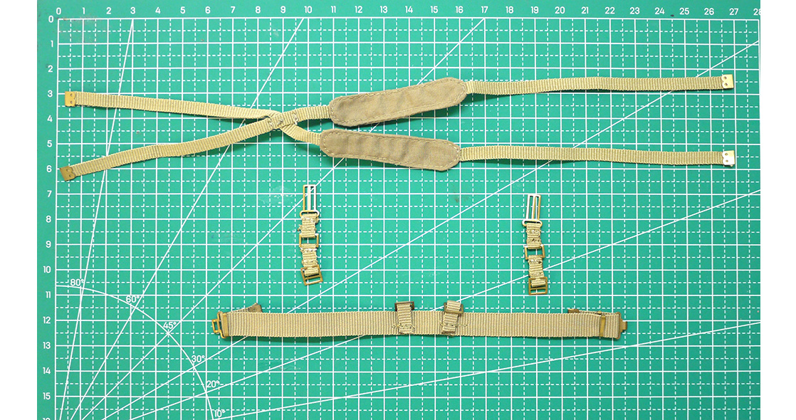 1:6 Scale British WWII 37-pattern Brace, Waistbelt and Brace Extension ...