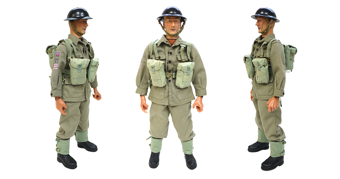 1:6 Scale British WWII Burma & Malaya Tropical Bush uniform with ...